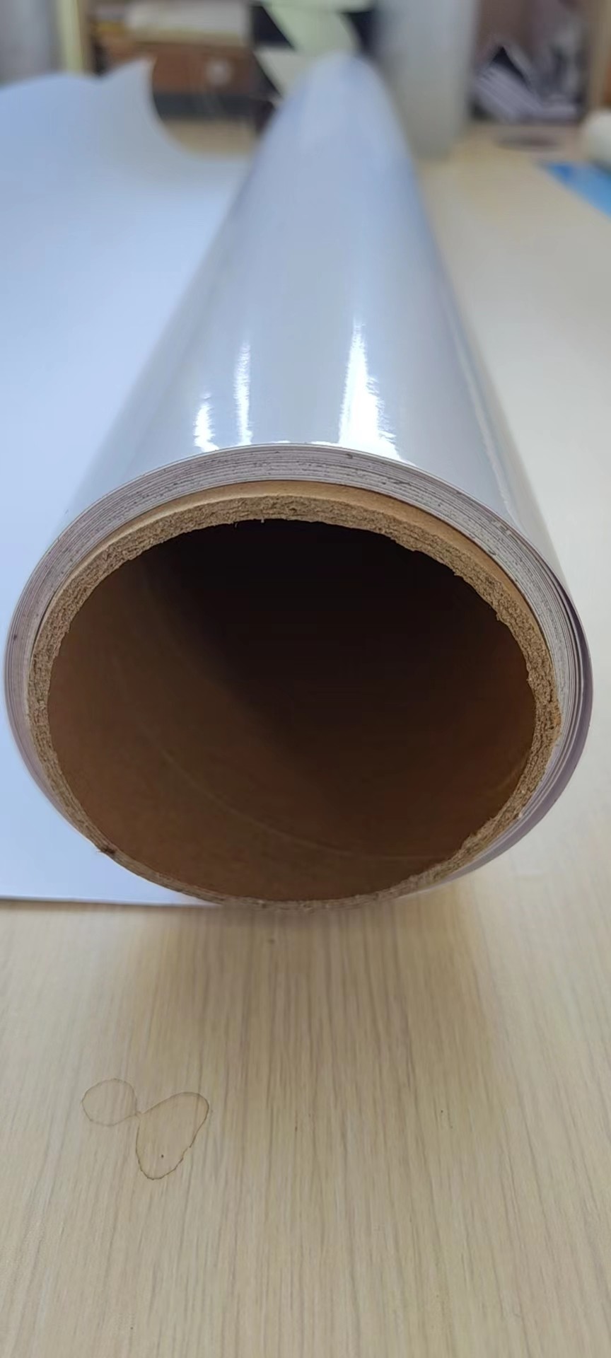 Solvent / UV Printable Monomeric Self Adhesive Vinyl Sticker Film For ...