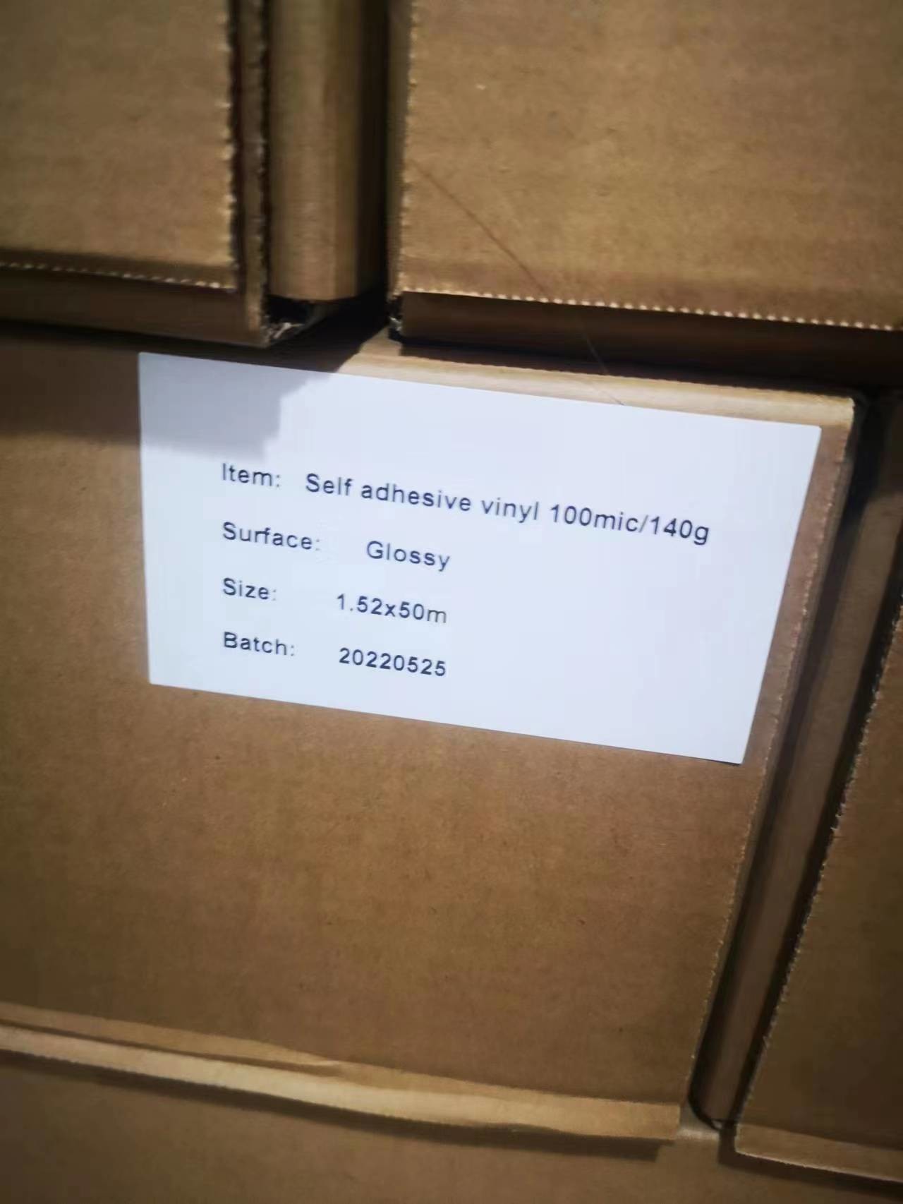 Car Wrap Glossy / Matt Eco Solvent Printable PVC Self Adhesive Vinyl ...