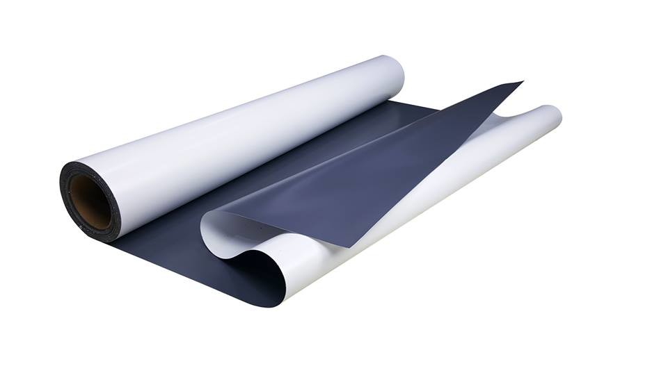 FLAD Printable Display material grey back blockout PET banner 330g/450g ...