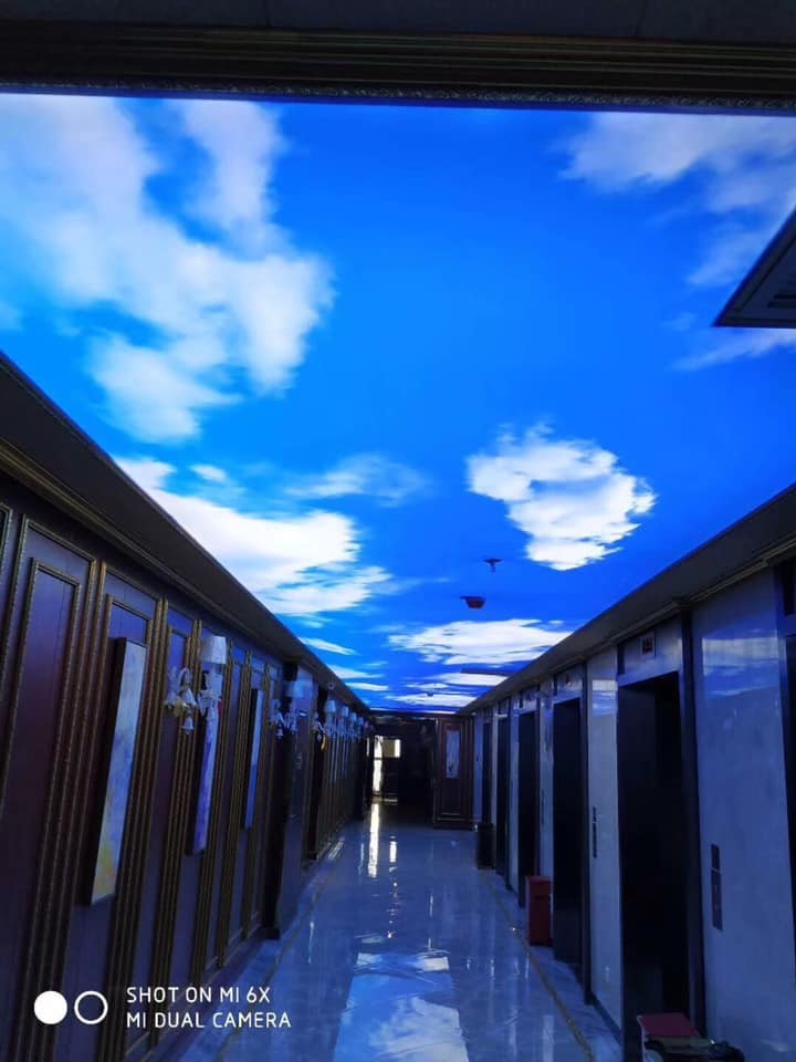3D Digital Printing Soft PVC Stretch Ceiling Film For Wall And Ceiling ...