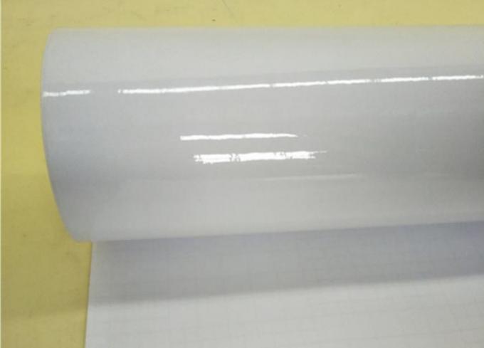 Printable 90micron Transparent Vinyl Sticker Roll Clear For Glass
